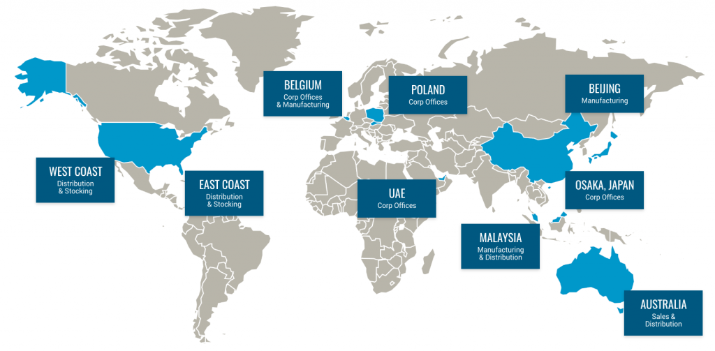 Expanding global footprint in engineering, production, and sales with ...